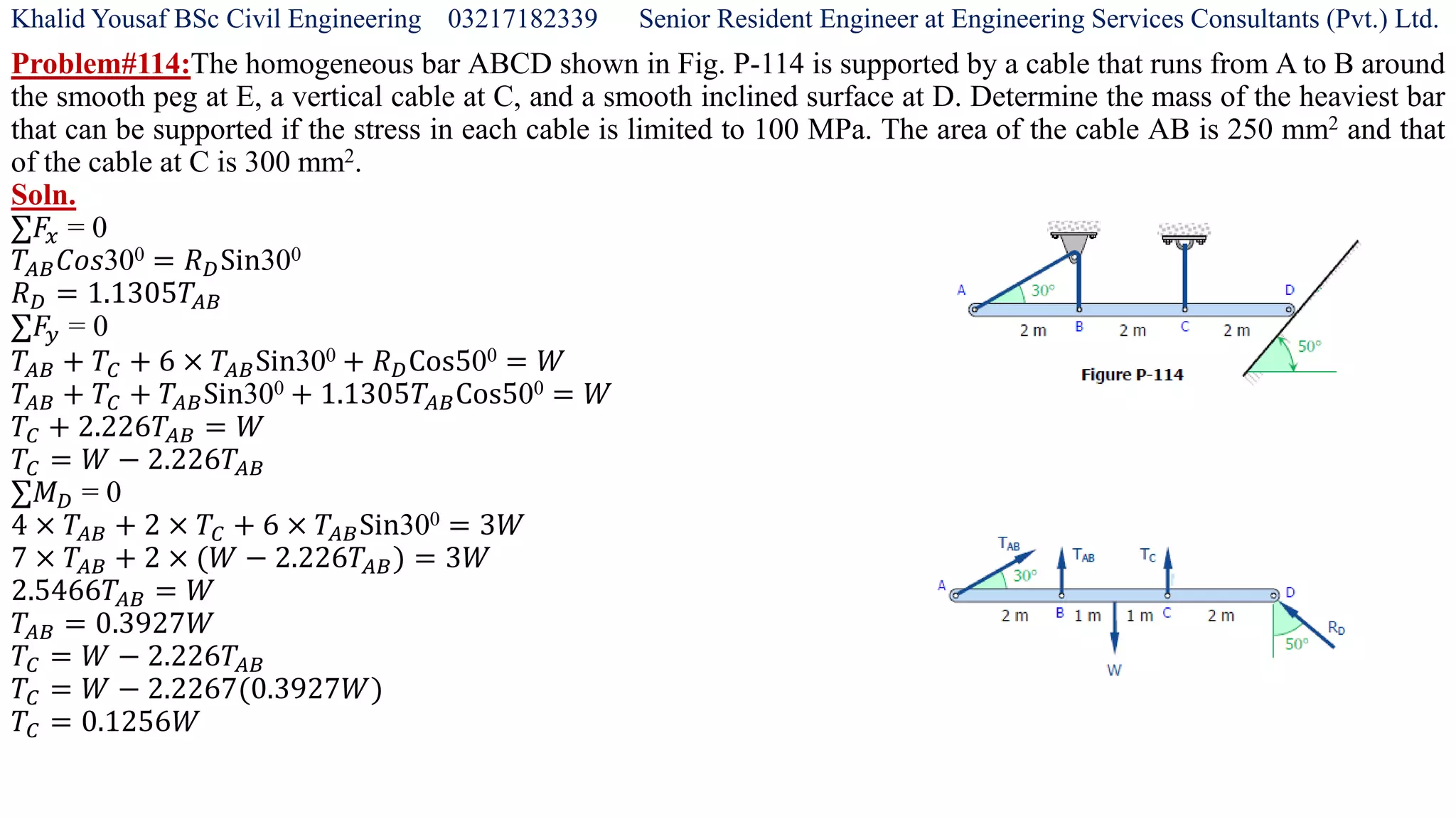 Mechanics of solids 1 lecture-1 | PDF