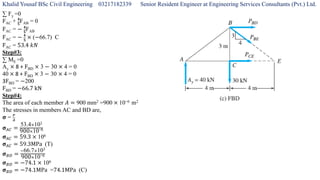 Mechanics of solids 1 lecture-1 | PDF