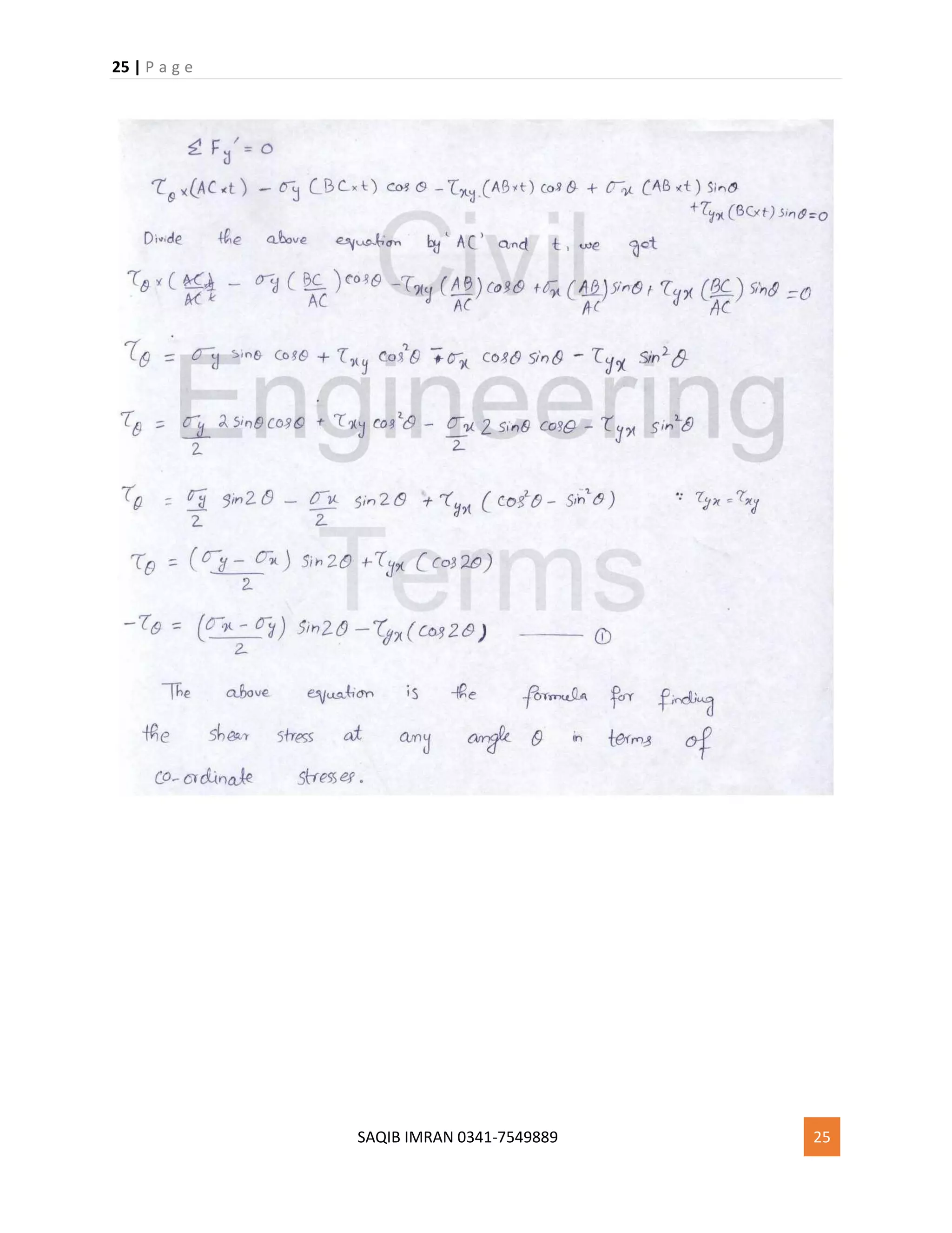 Mechanics of solids pdf | PDF