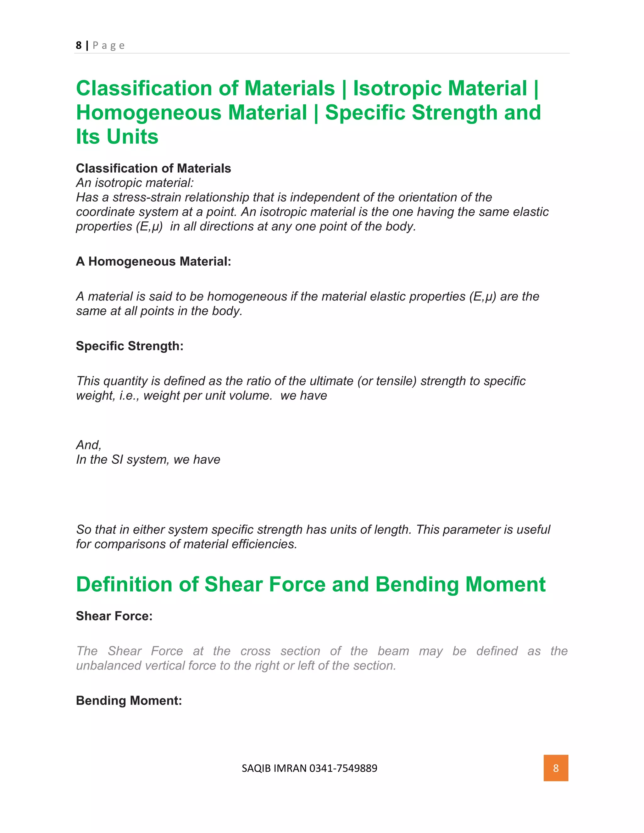 Mechanics of solids pdf | PDF