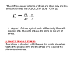 mechanics of structure(CE3G)- simple stress & strain.ppt