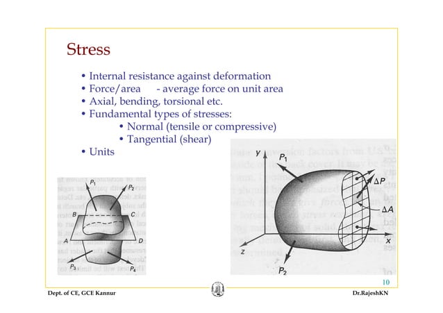 Mechanics of structures - module1 | PDF | Physics | Science