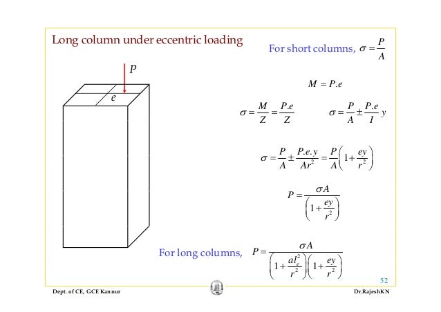 Mechanics of structures module4