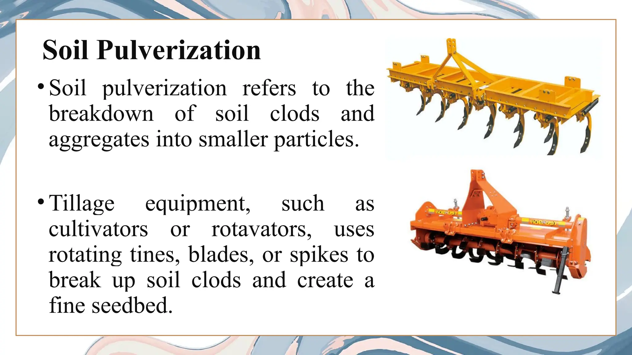 mechanics of tillage and traction woody ring | PPTX