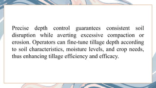 mechanics of tillage and traction woody ring | PPTX