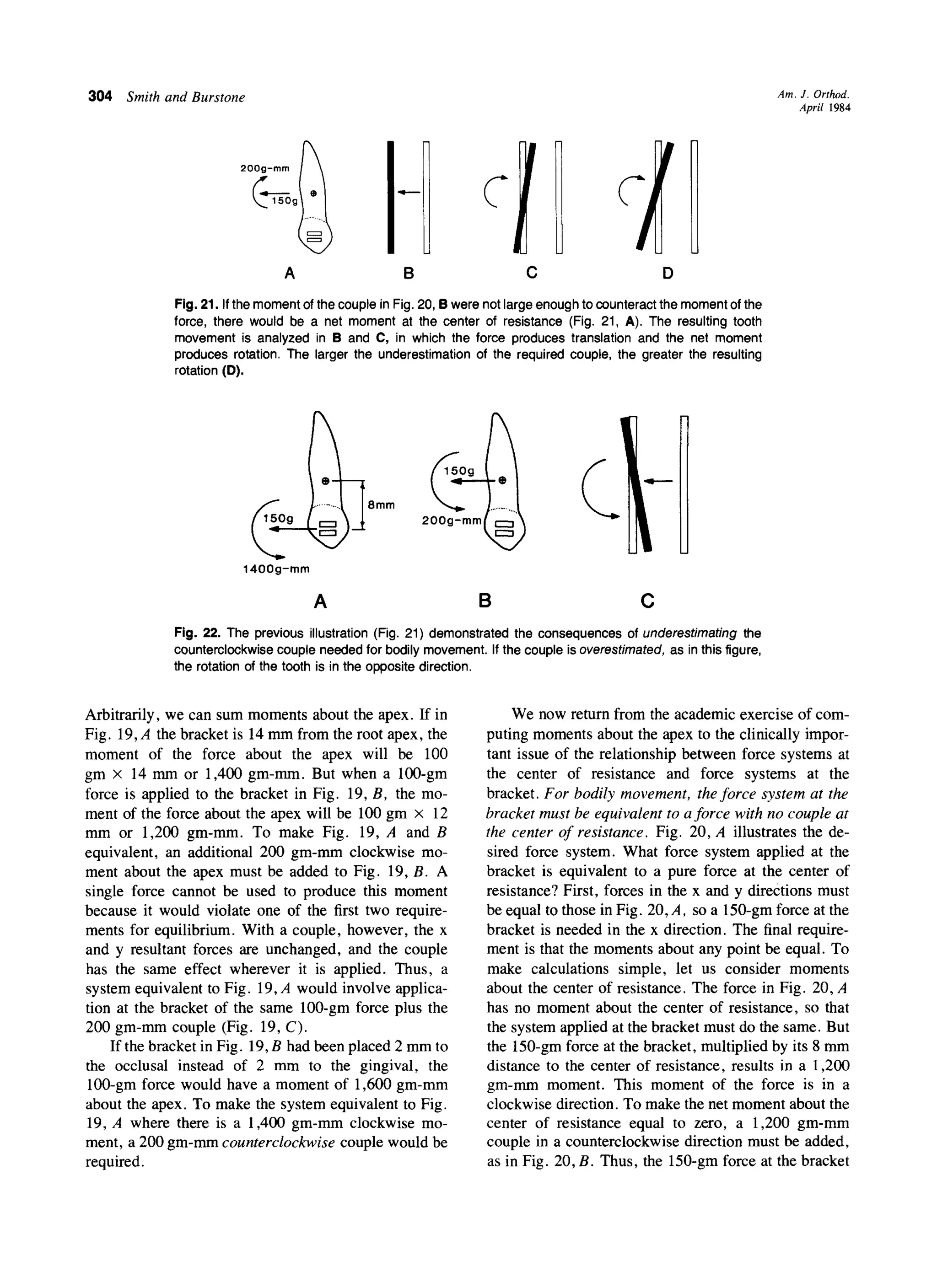 Mechanics of tooth movement | PDF
