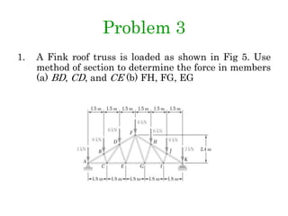 Mechanics of Trusses. Force Determination | PPT