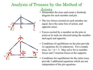 Mechanics of Trusses. Force Determination | PPT
