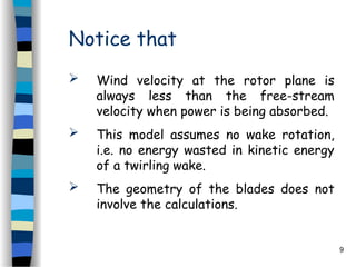 A Mechanics of Wind Turbine short summary | PPT