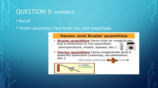 Mechanics physical quantities, si units and vectors | PPT