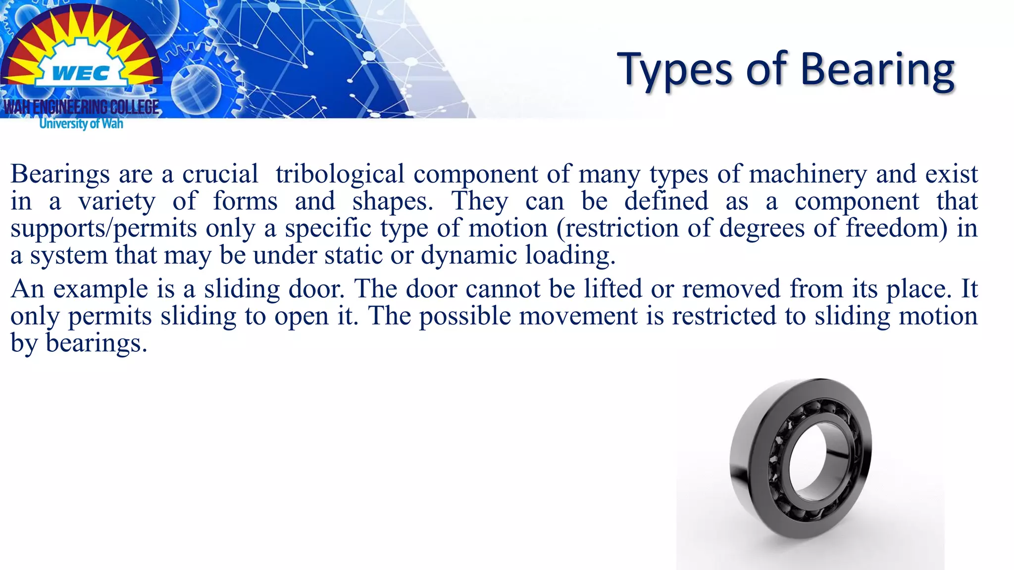 Bearing and it's applications | PDF