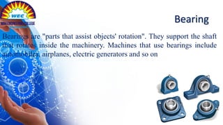 Bearing and it's applications | PDF
