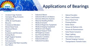 Bearing and it's applications | PDF