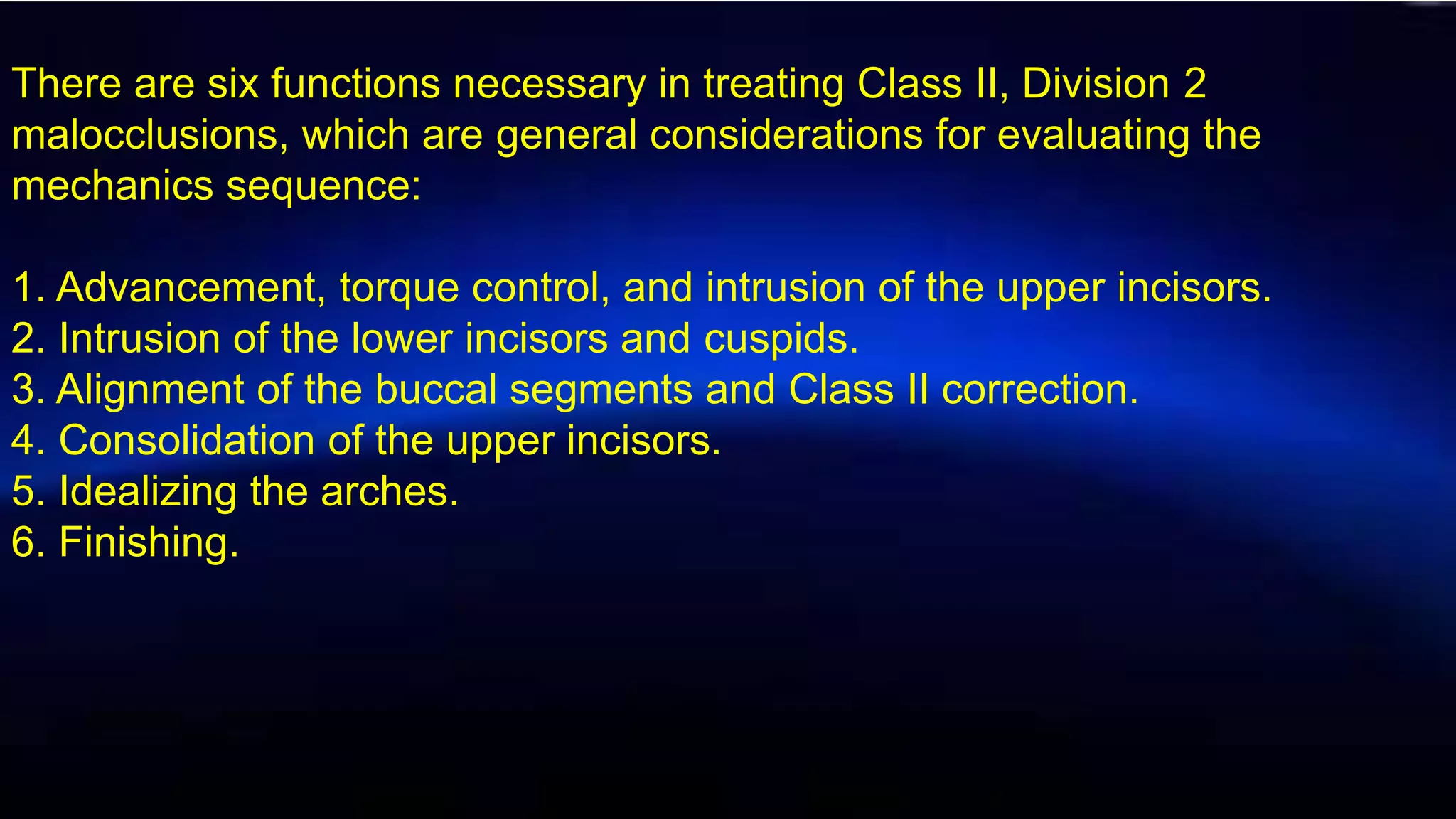 Mechanics sequence for class 2 div 2 | PPTX