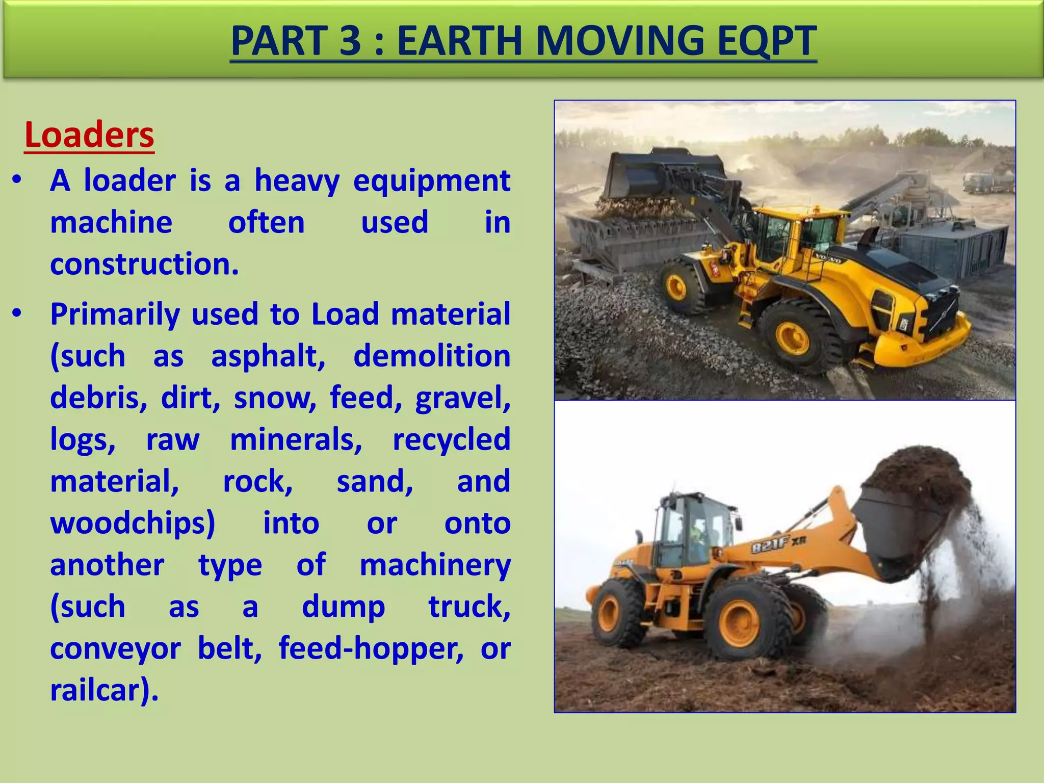 Mechanised construction | PPTX