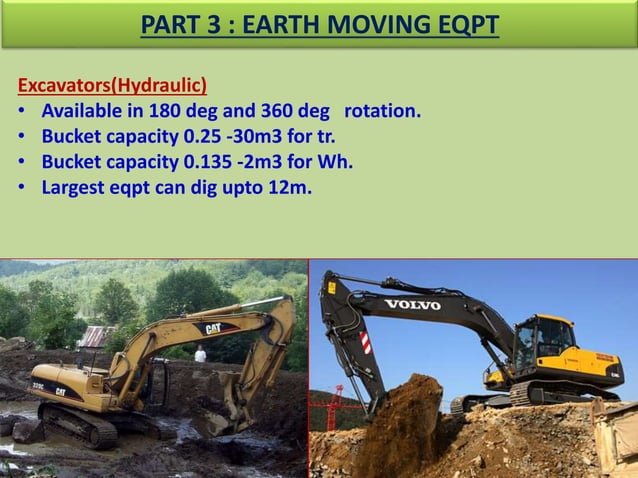 Mechanised construction | PPTX