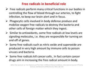 Mechanisim and generation of free radicals | PPTX