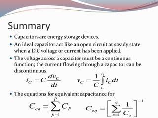 Mechanism of-a-capacitor | PPT
