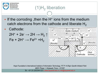 Mechanism of Corrosion | Applied Science | PPTX