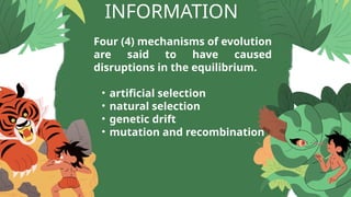 Mechanism-of-Evolution in General Biology 1 | PPTX