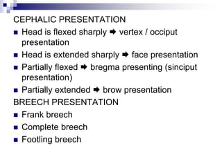 mechanism-of-labour.ppt OBSTETRICS and gynaecologist | PPT