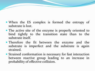 Mechanisms action of enzymes | POTX