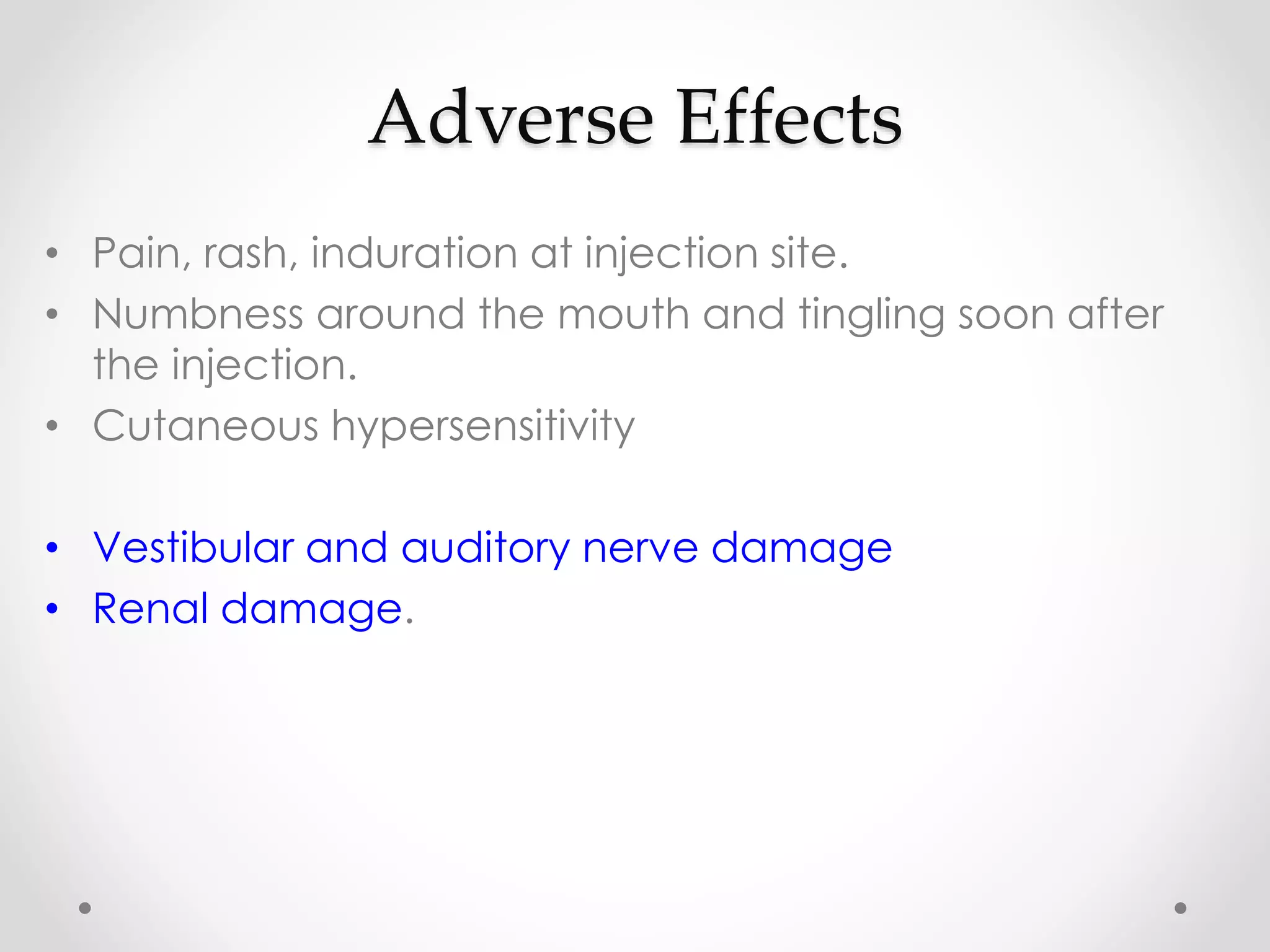 Anti Tubercular Drugs - Mechanism of Action and Adverse effects | PPTX