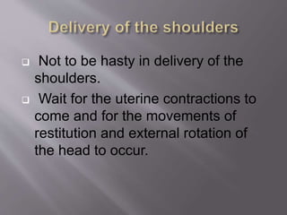 Mechanism and Principle Of Second Stage Of Labor - Copy.pptx