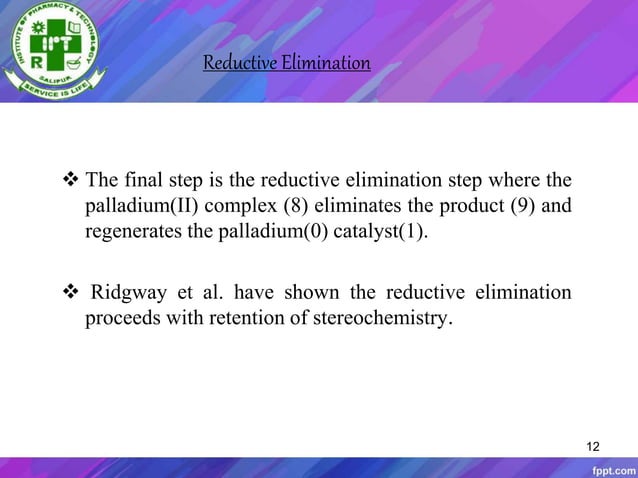 Mechanism and synthetic application of suzuki reaction | PPTX ...
