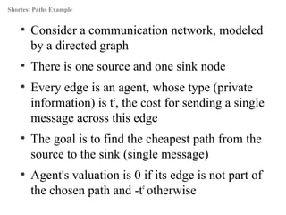 Mechanism design theory examples and complexity | PPT