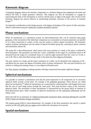 Mechanism (engineering) | PDF