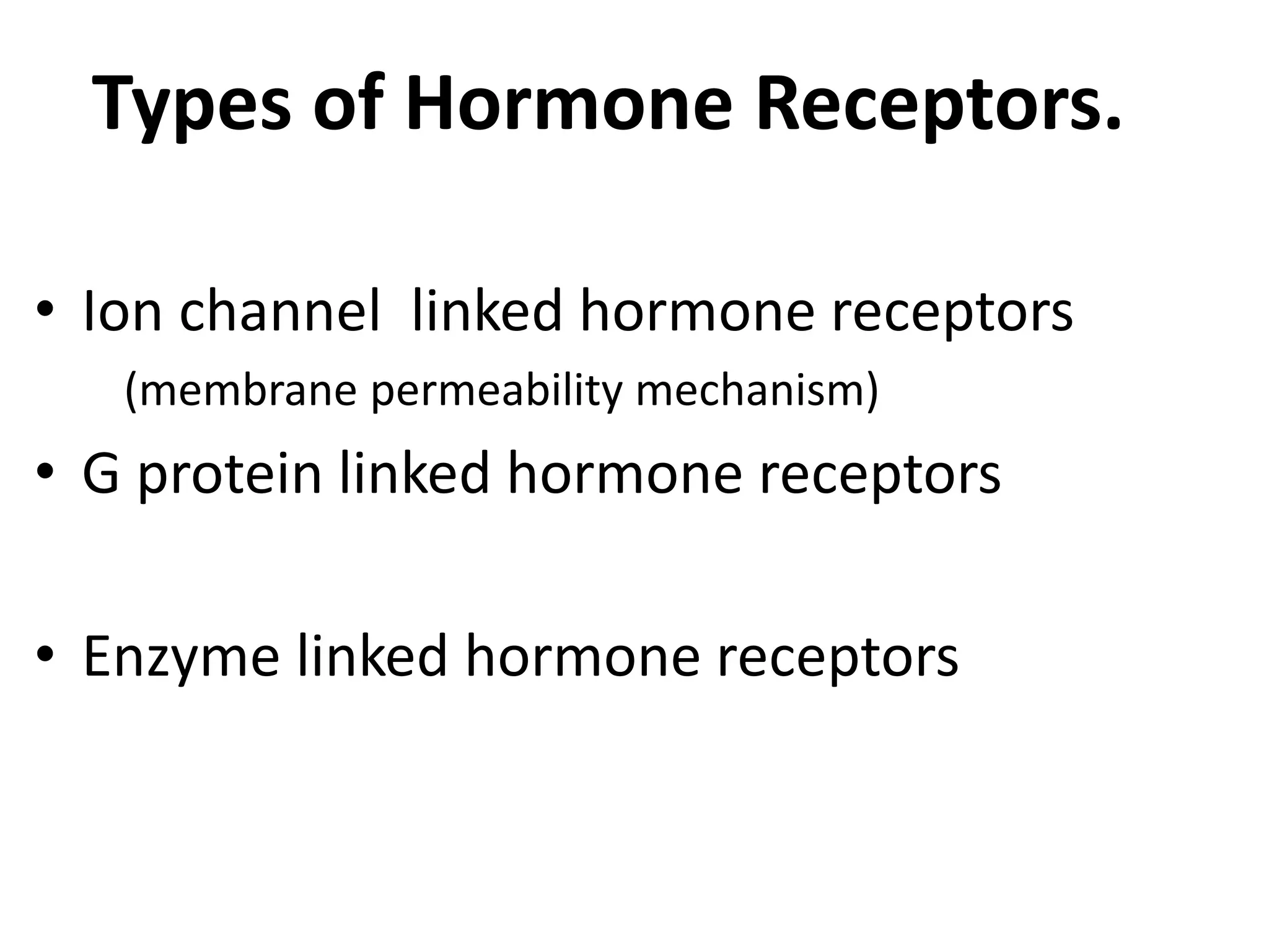 Mechanism of action of hormones | PPT