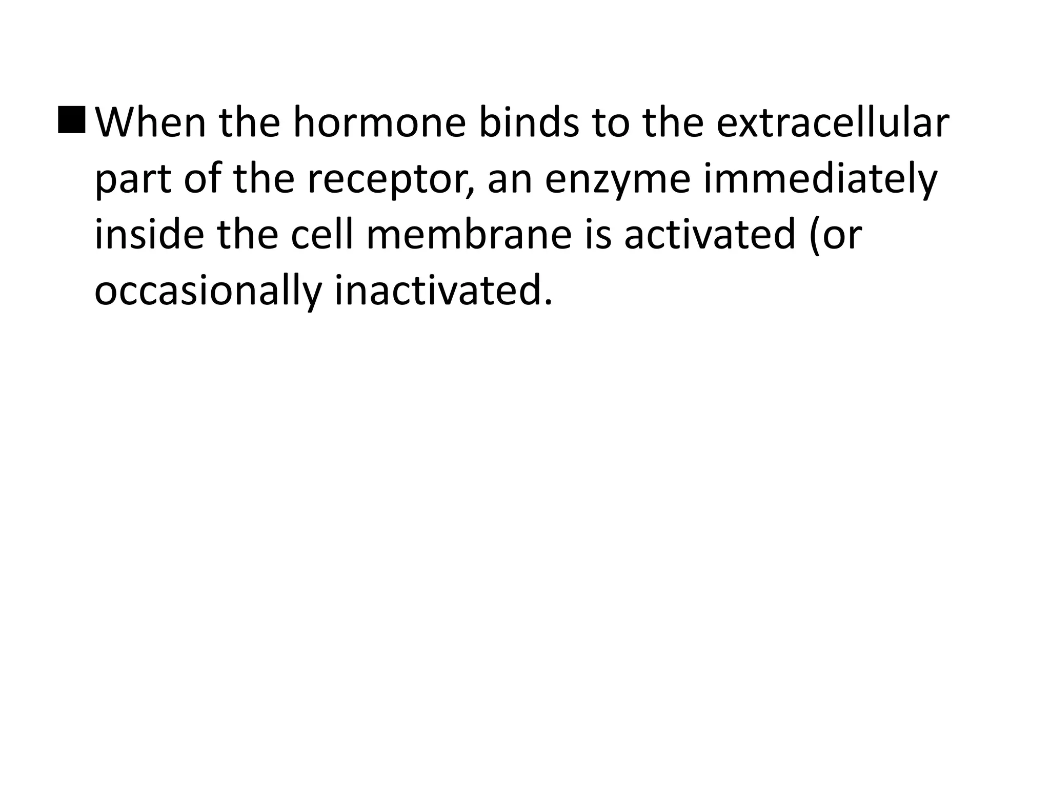 Mechanism of action of hormones | PPT