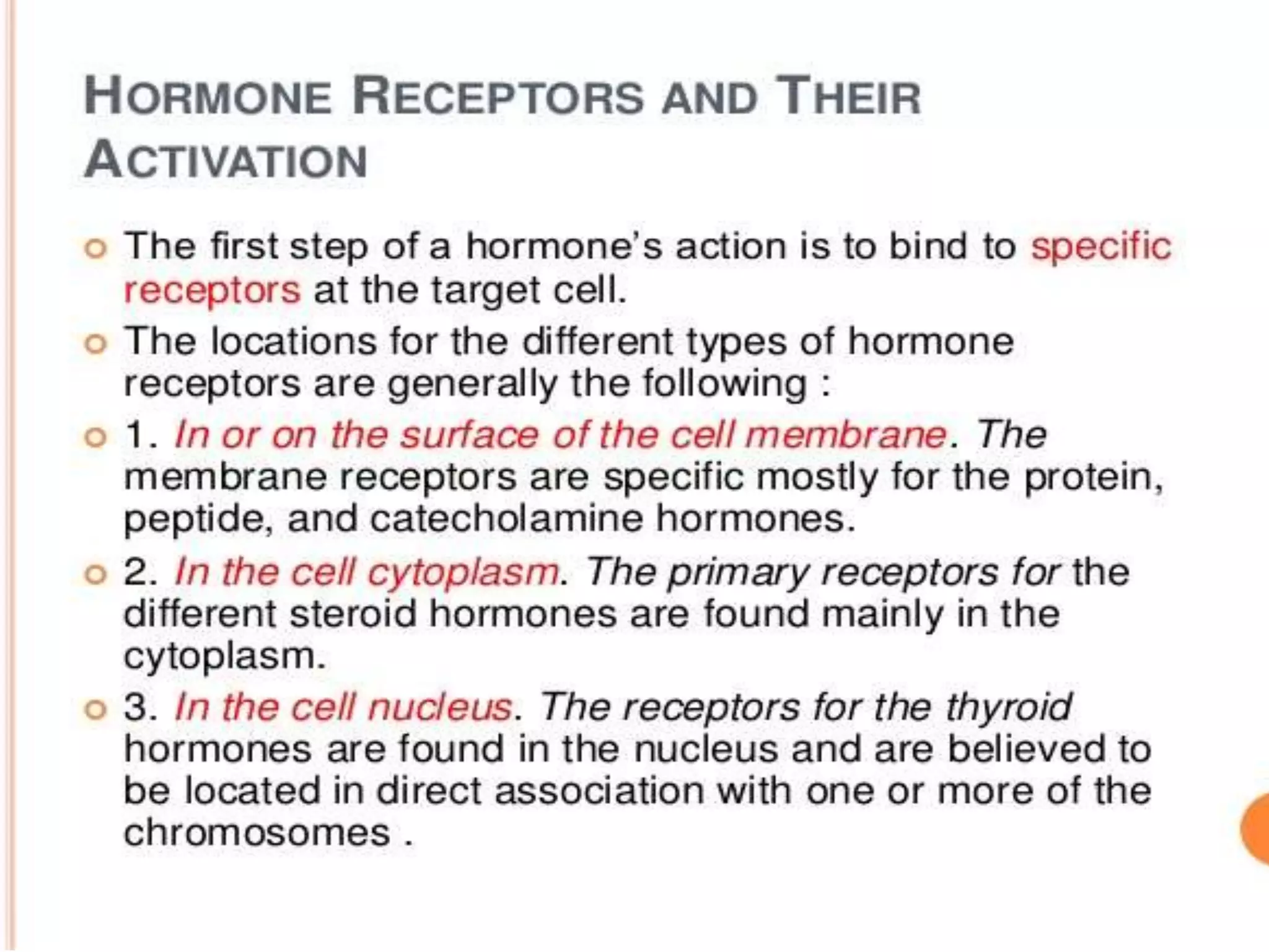 Mechanism of action of hormones | PPT