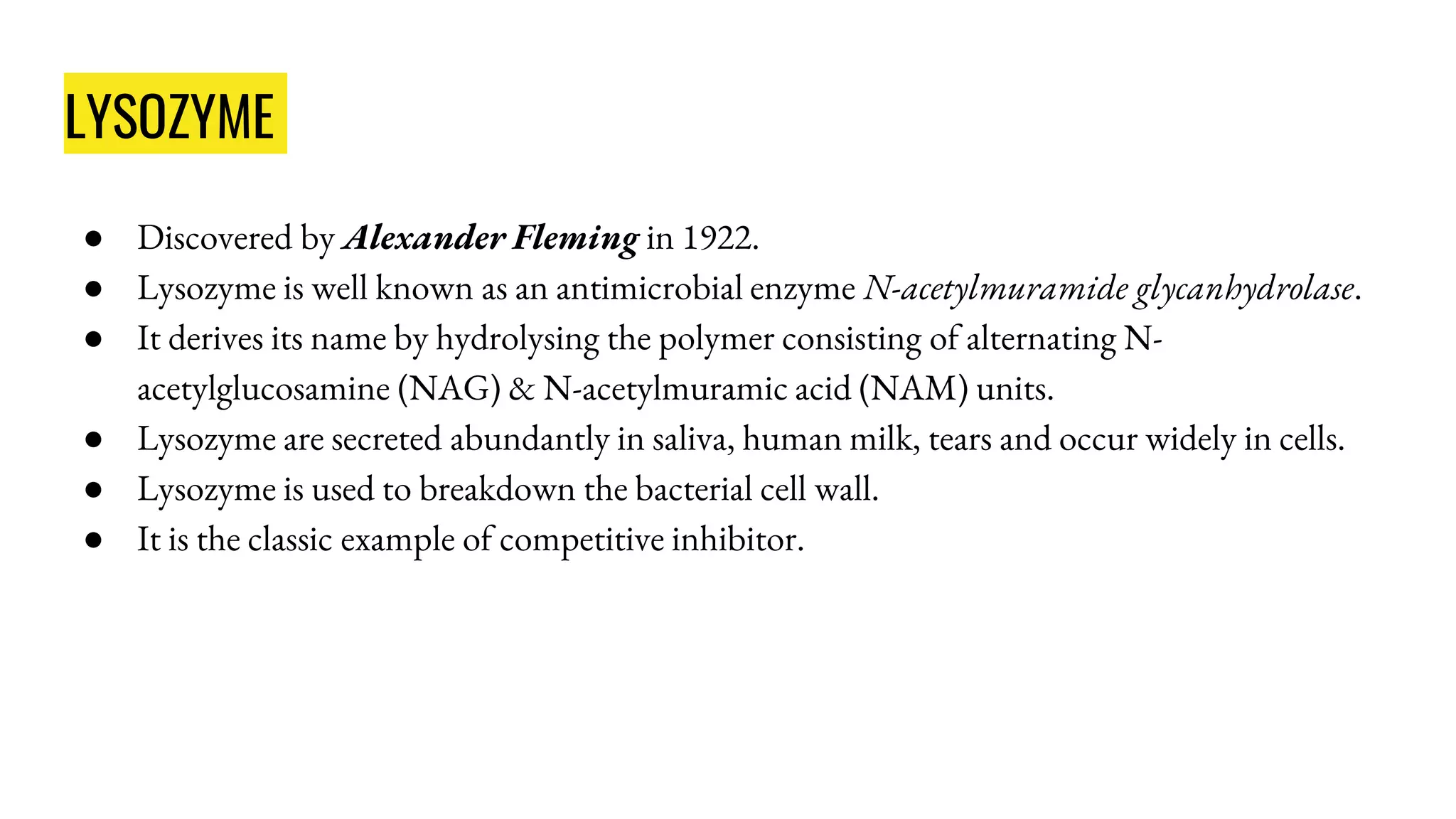 Mechanism of action of Chymotrypsin & Lysozyme.pptx