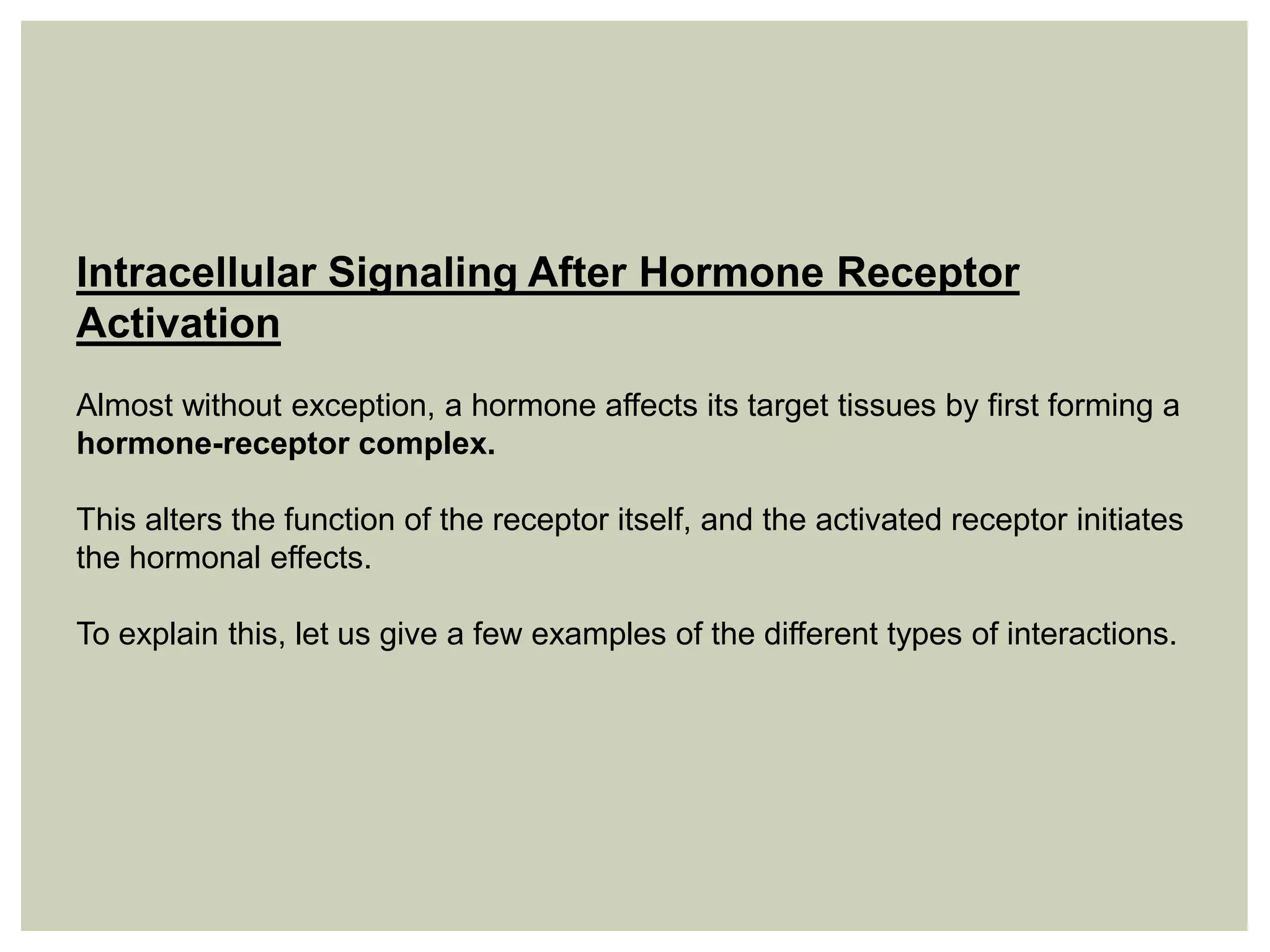 MECHANISM OF ACTION OF HORMONE.pptx