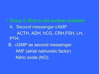 Mechanism of action of hormones | PPT