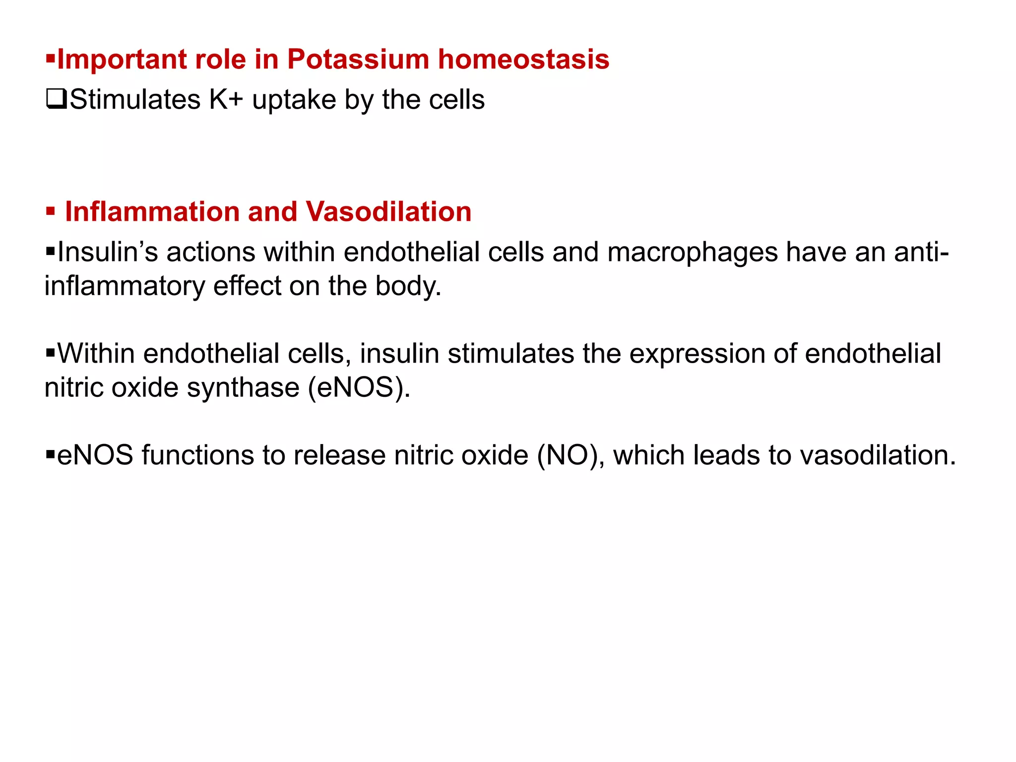 Mechanism of action of insulin | PPTX