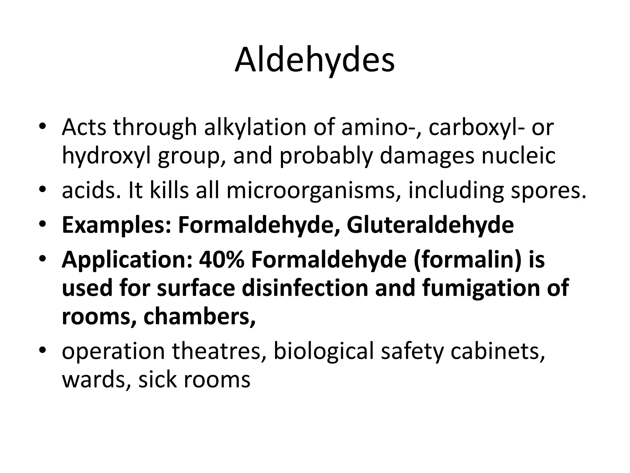 Mechanism of action of various disinfectants.pptx