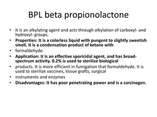 Mechanism of action of various disinfectants.pptx