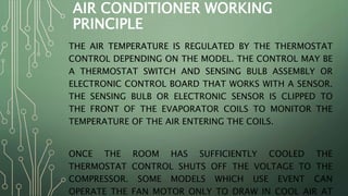 Mechanism of air condition | PPTX