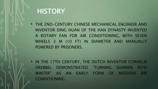 Mechanism of air condition | PPTX