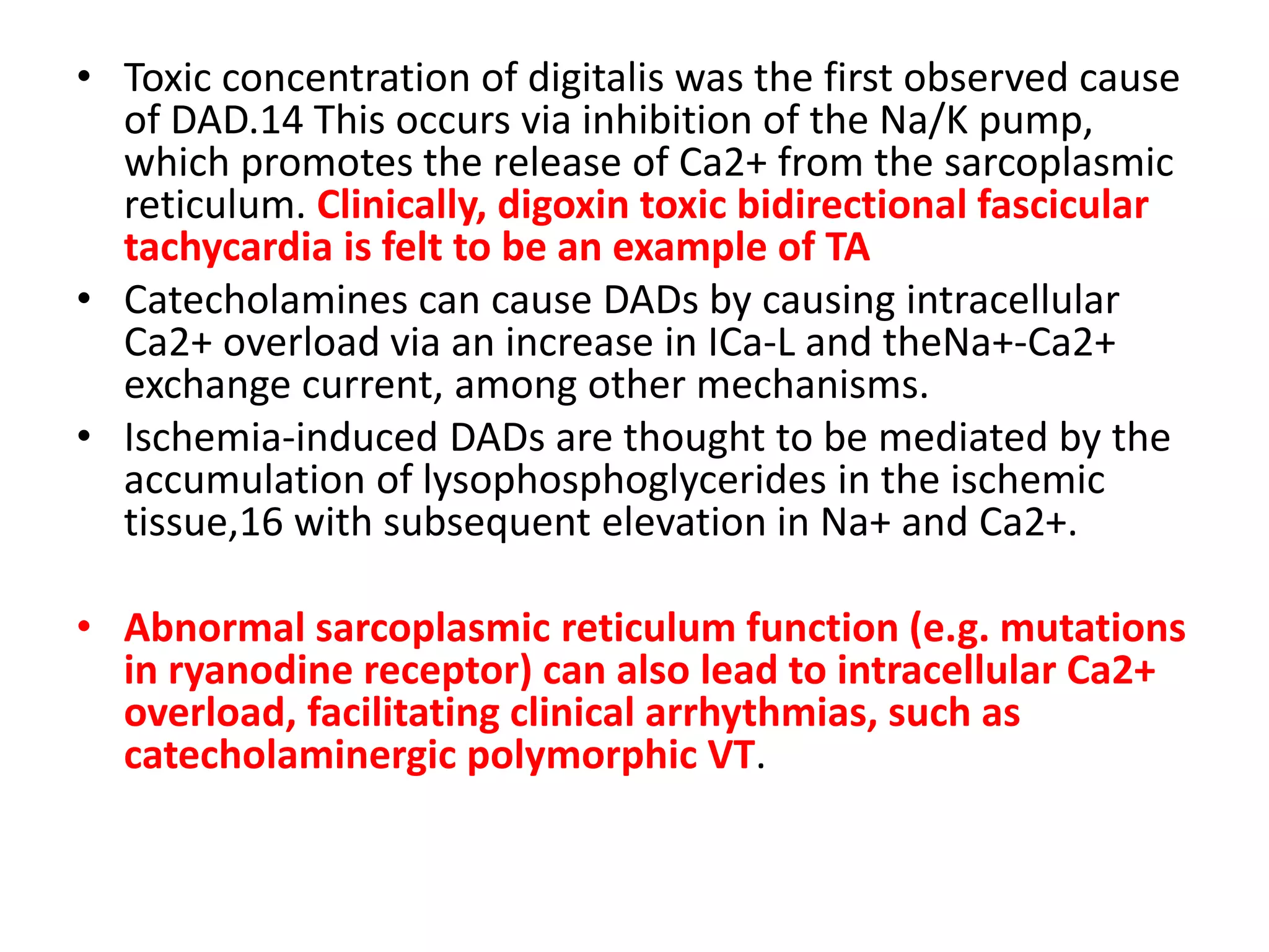 Mechanism of arrythmias | PPTX