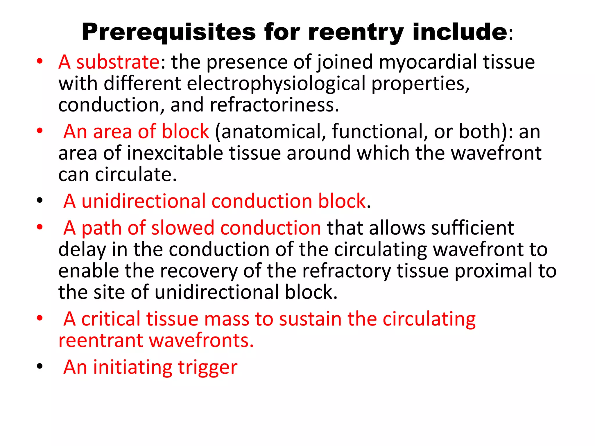 Mechanism of arrythmias | PPTX