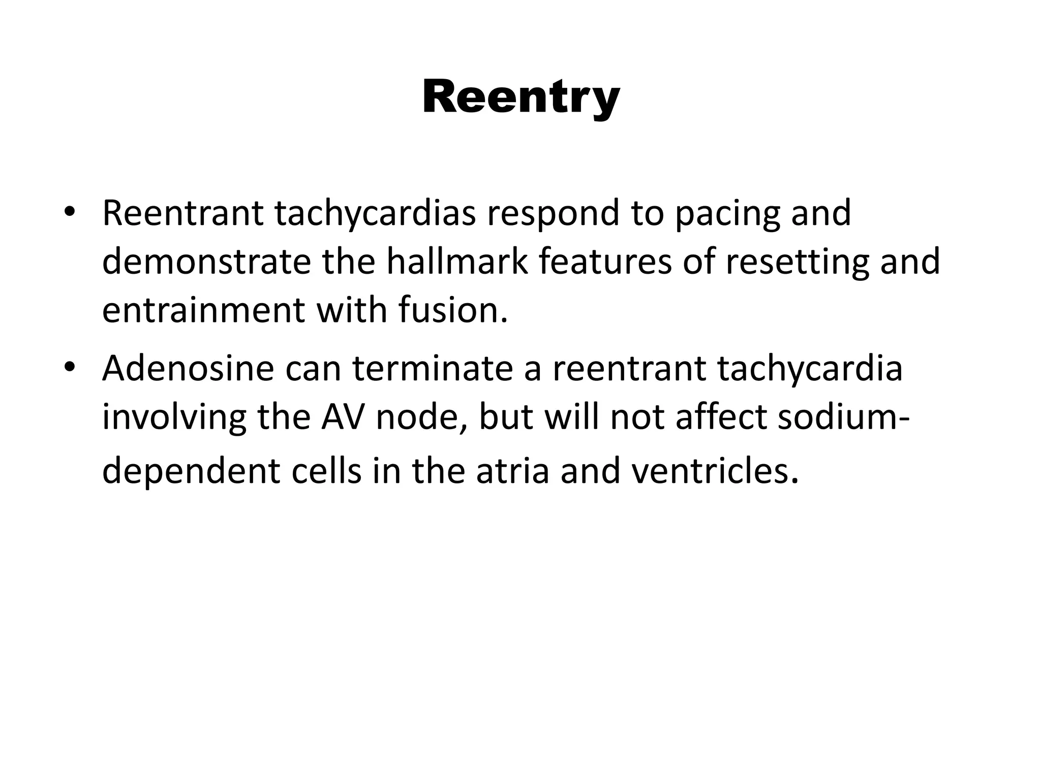 Mechanism of arrythmias | PPTX