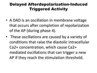 Mechanism of arrythmias | PPTX