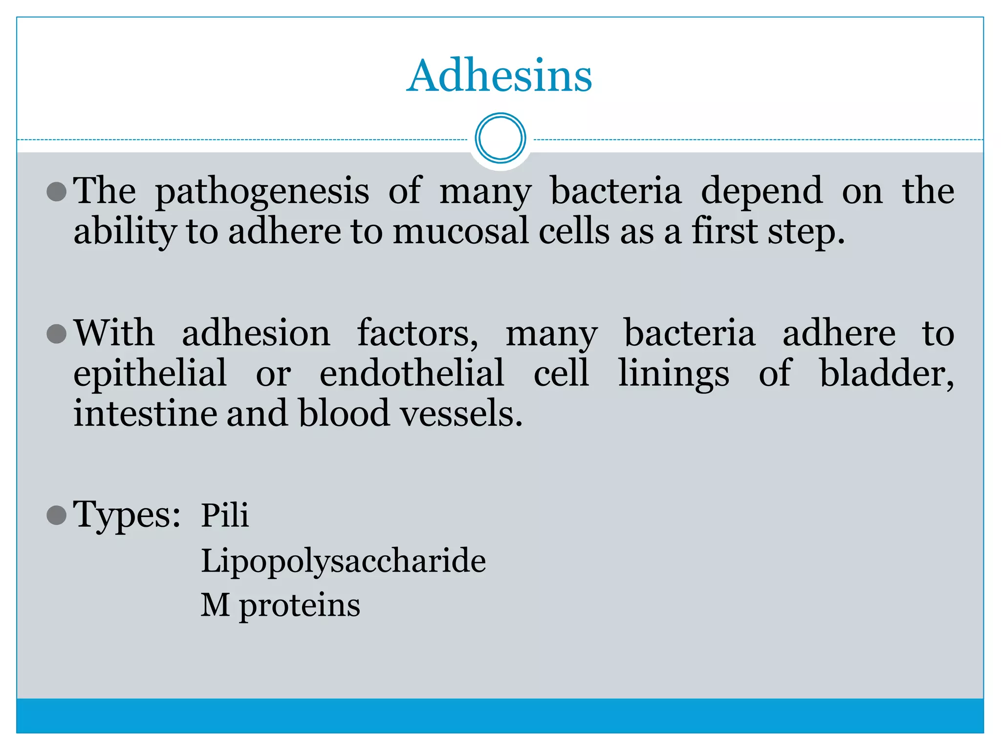 Bacterial pathogenesis | PPTX