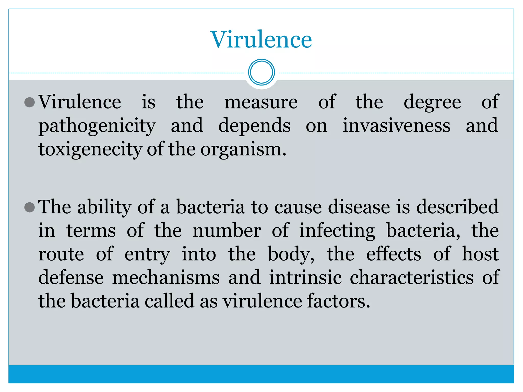 Bacterial pathogenesis | PPTX