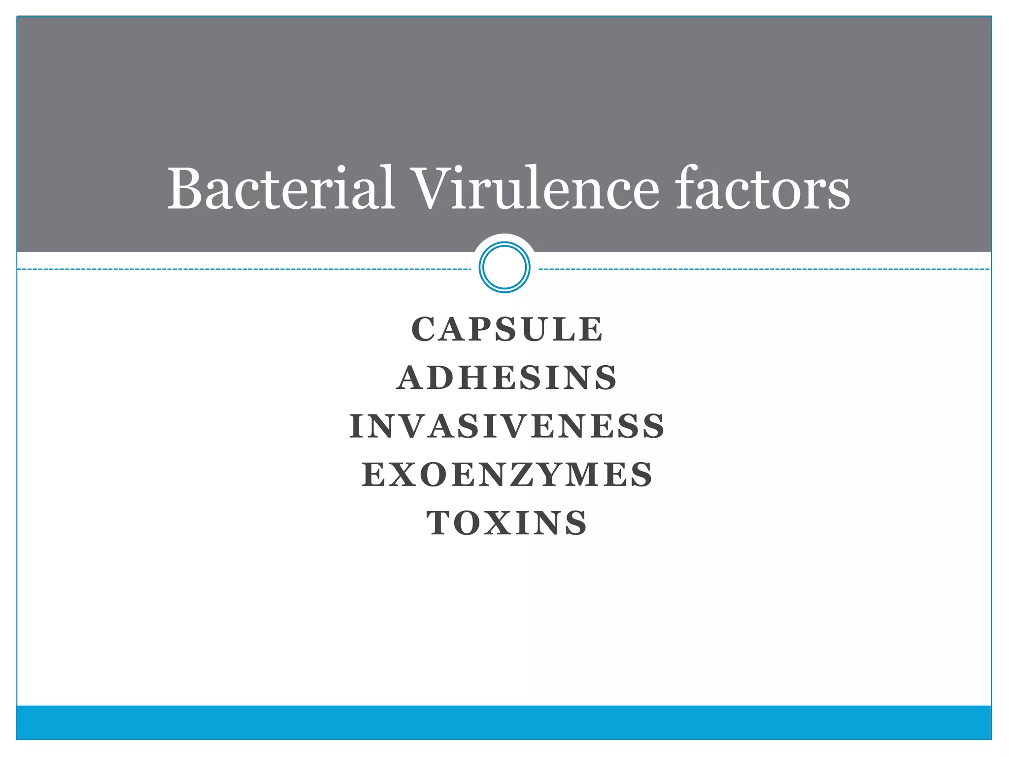 Mechanism of bacterial pathogenesis | PPTX