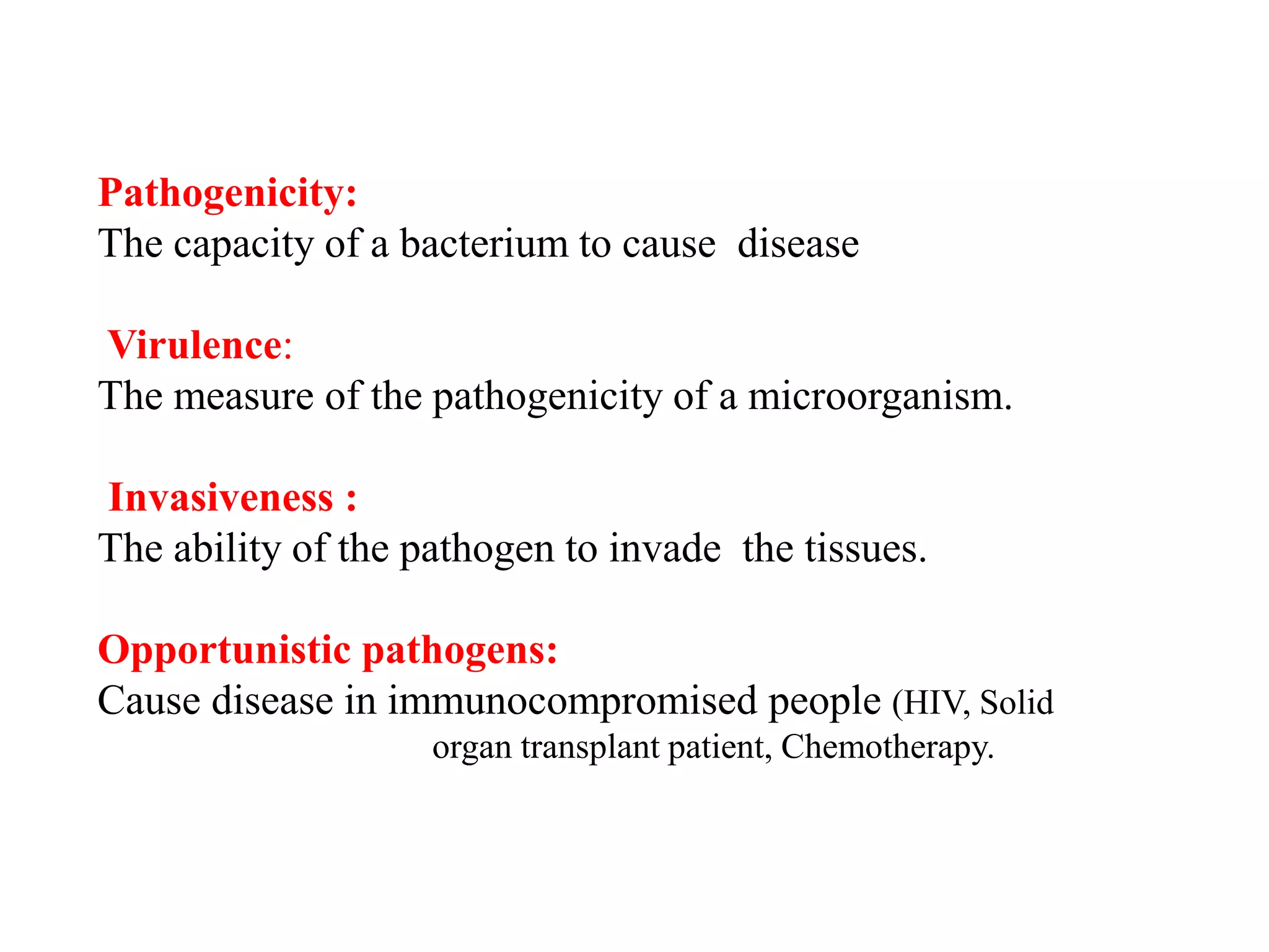 Mechanism of bacterial pathogenesis and virulence | PPTX